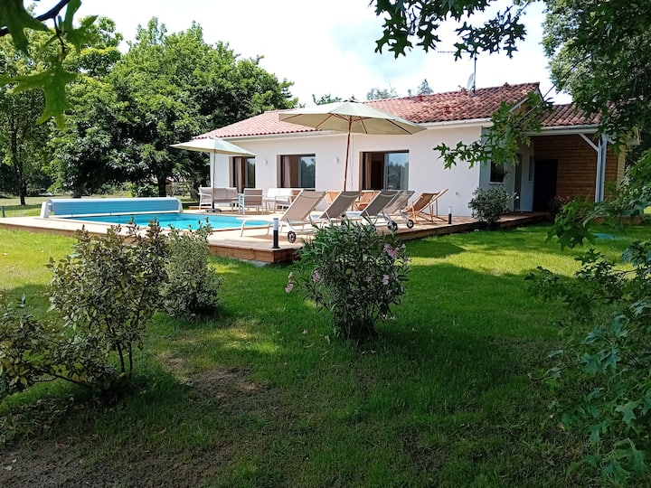 Maison Neuve Avec Piscine Chauffée,4kms De Contis - Contis-Plage