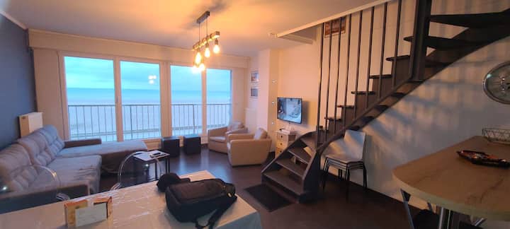Appartement 80m2 Front De Mer Magnifique Vue Mer - Dunkerque