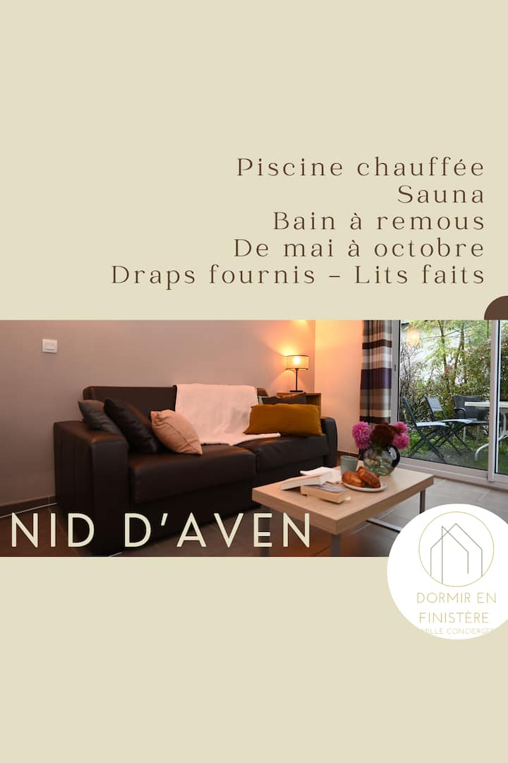 Nid D'aven - Quai Botrel Pont-aven - Piscine -1-6p - Pont-Aven