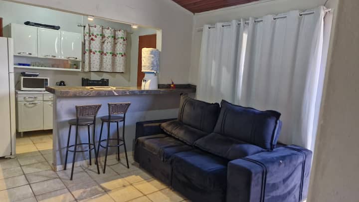 Casa Central Jardim América
  Ar-cond. 2 Quartos - Rio Verde