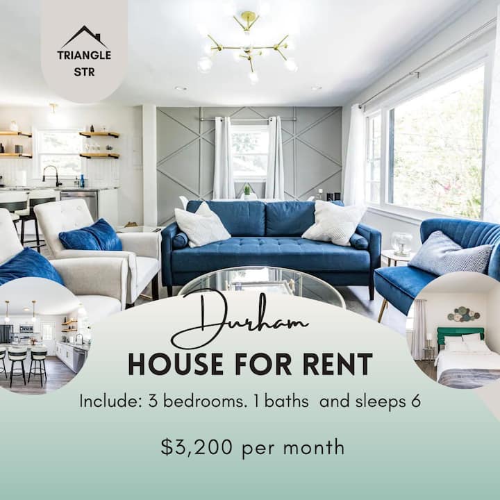 Cottage Close To Dtown Durham - Starts At $3.2k/m - Durham, NC