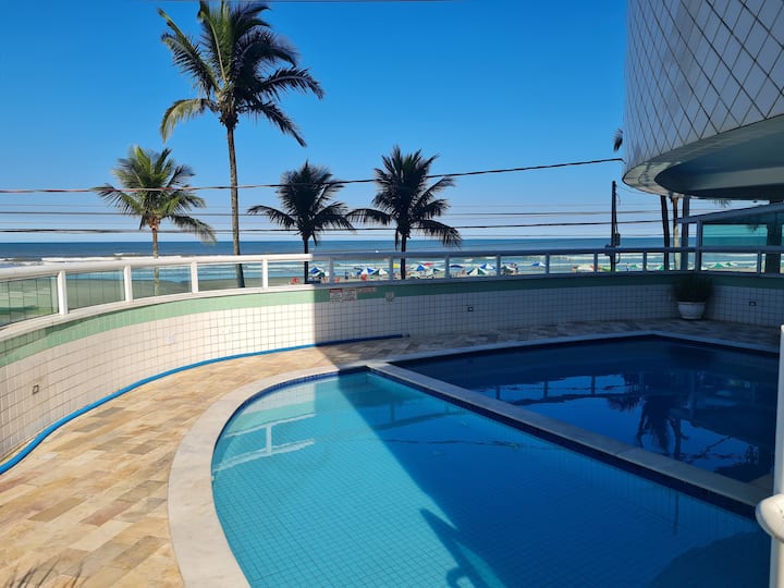 Apto Novo Frente Mar
Com Churrasqueira E Piscina - Praia Grande