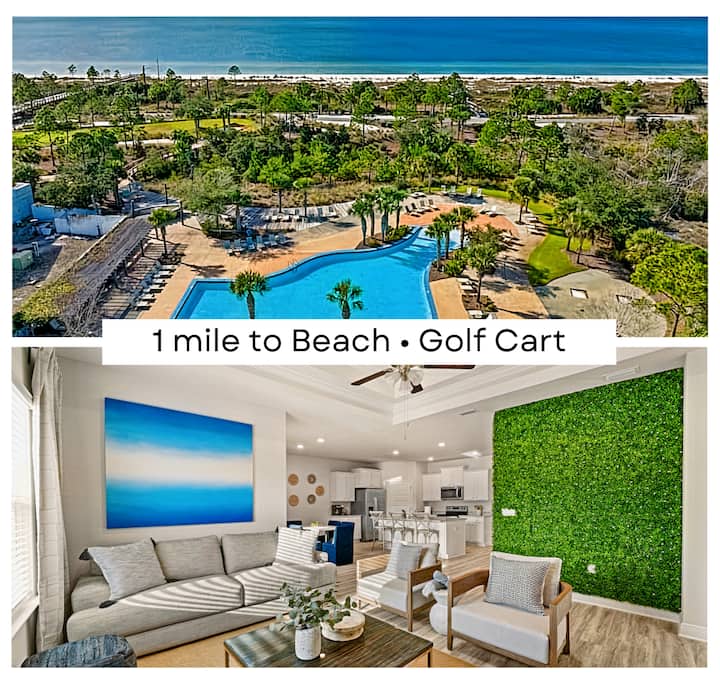 Golf Cart Included  | Walk To Beach | Pool | Bikes - Port St. Joe, FL