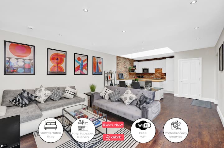 Spacious 3-bedroom House In Limehouse! - Londres