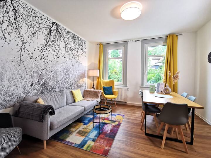 Bohnapartments Stadtblick Xxl Suite-parkpl./balkon - Ilmenau