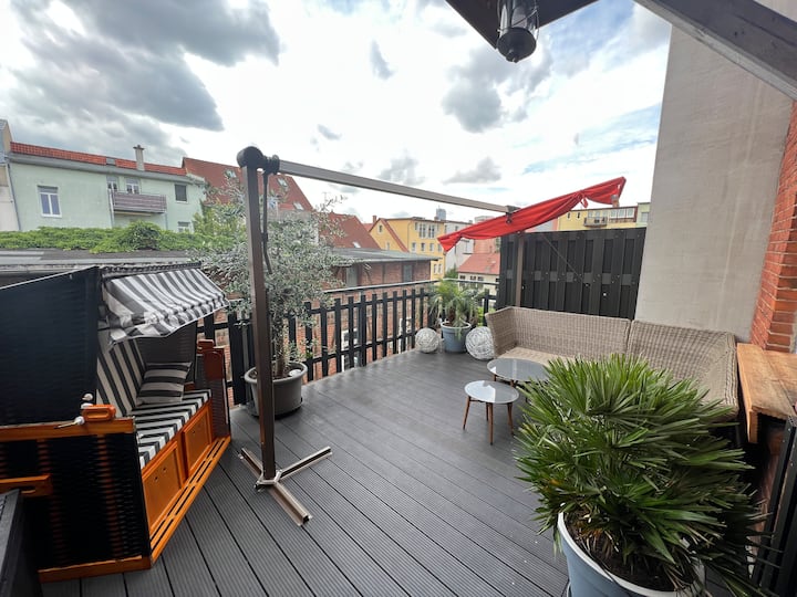 App Napoleon, Riesiger Balkon - Jena