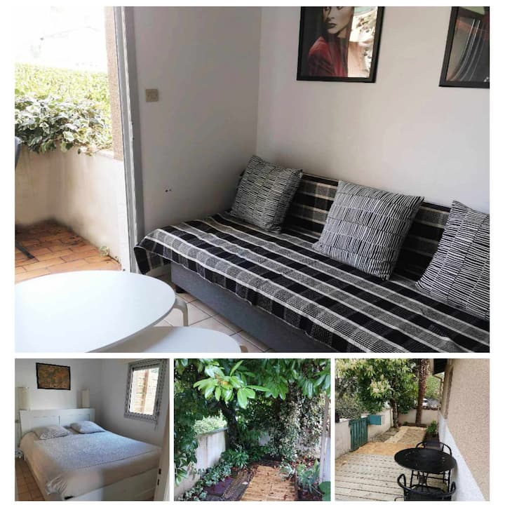 T2 Lumineux Avec Jardinet - Barbotan Les Thermes - Barbotan les Thermes