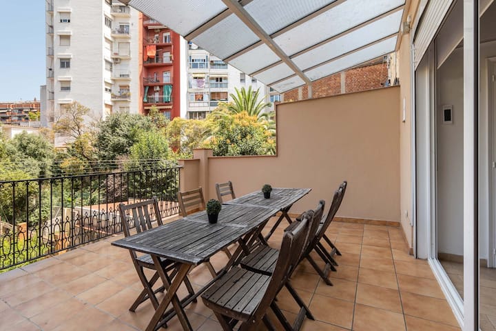Sant Martí | Private Patio | 4 Bedrooms | Wi-fi - Barcelona