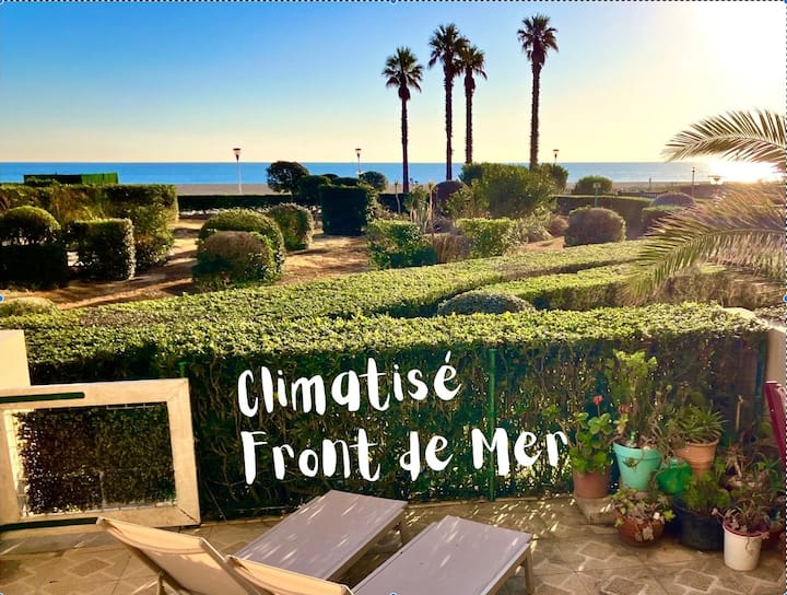 Front De Mer T2  Rdc Climatisé.  Super Appt. - Canet-en-Roussillon