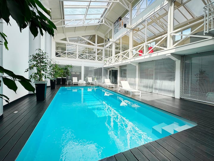 Luxury Loft 450m² A-c/ Pool/ Rooftop/ Parking - Bordeaux