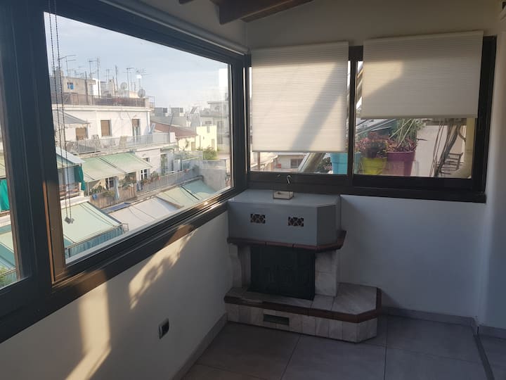 Exarchia Prime Location-loft Apt - Atenas