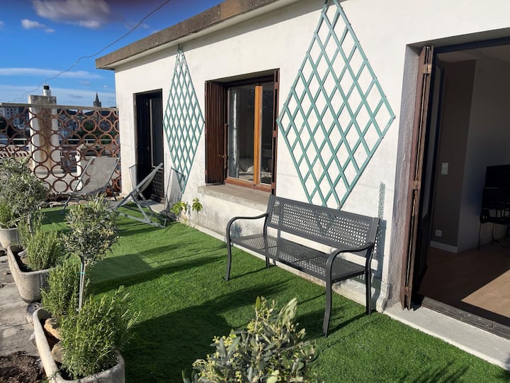 Chezmalé Appart Terrasse Centre Ville Parc Jourdan - Aix-en-Provence