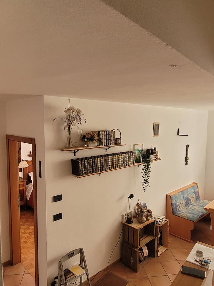 Casa "Alla Fontana" Con Sauna E Vista Castello - Comano