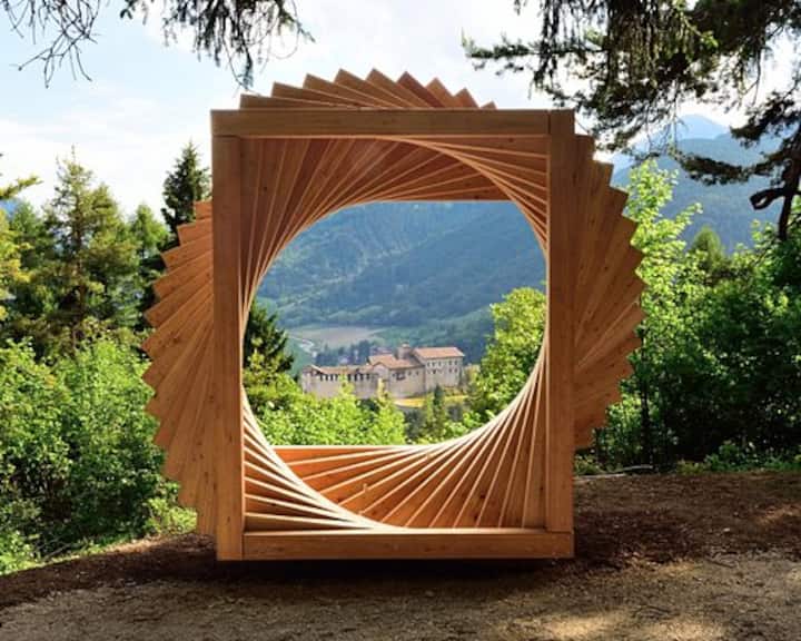 Casa "Alla Fontana" Con Sauna E Vista Castello - Comano