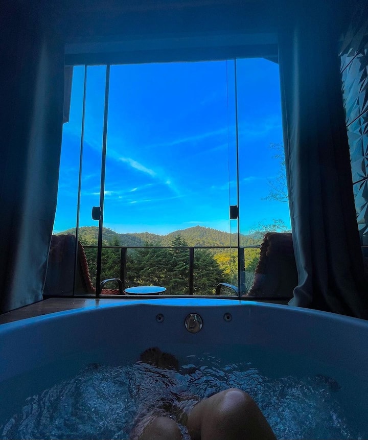 Chalé Do Deck-lareira E Jacuzzi - Santo Antônio do Pinhal