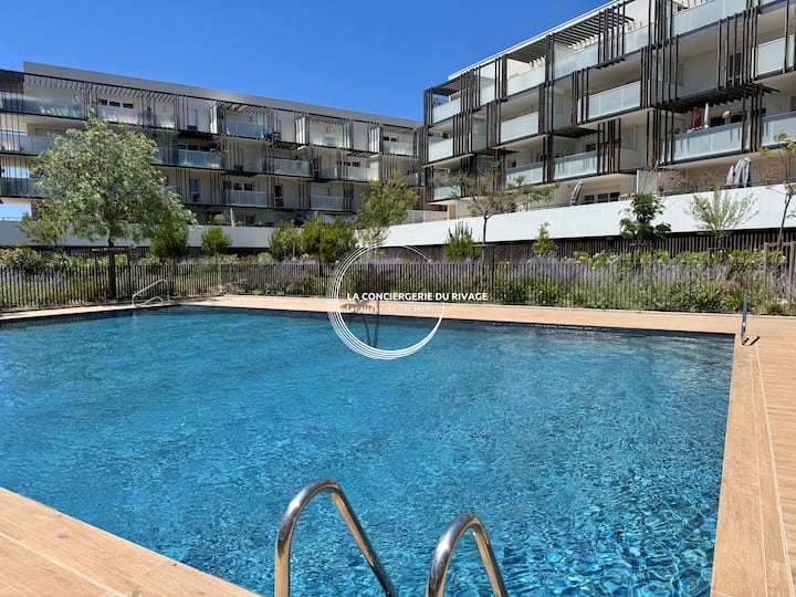 Le Rivage • À 50m De La Plage Des Salins • Piscine - La Londe-les-Maures