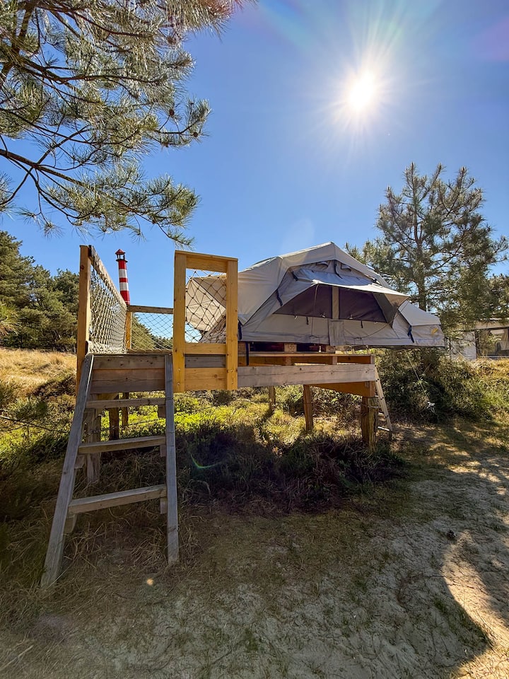 Leucht Mir Den Weg Im Dachzelt Dorf Amrum - Amrum