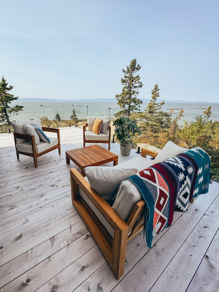 Maison Sur Le Cap Au Kamouraska | Fleuve, Vue 360° - La Malbaie