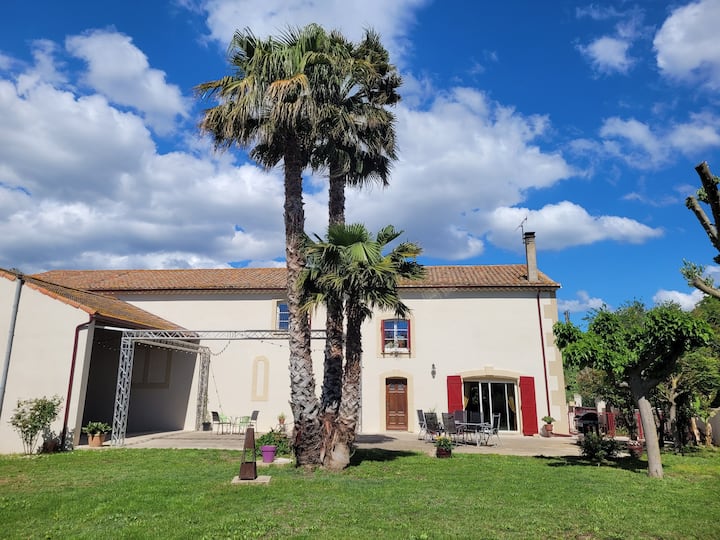 Bastide Sebassand : Piscine, Parking, Beziers - Sérignan