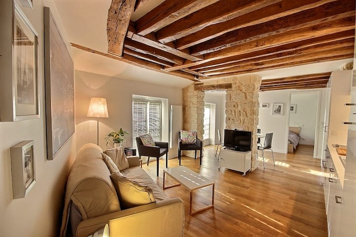 Schöne Renovierte Wohnung In Der Nähe Der Place Des Vosges - Paris