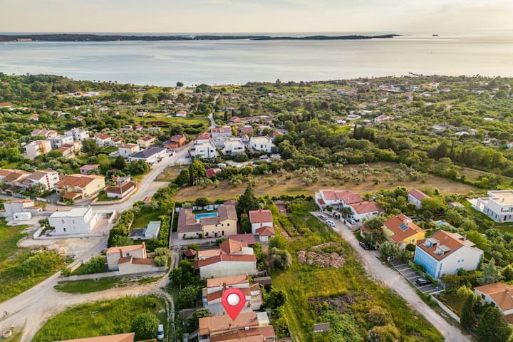 Flat With 2 Terrace 2 Bathrooms 400m  From Beach - Istrien