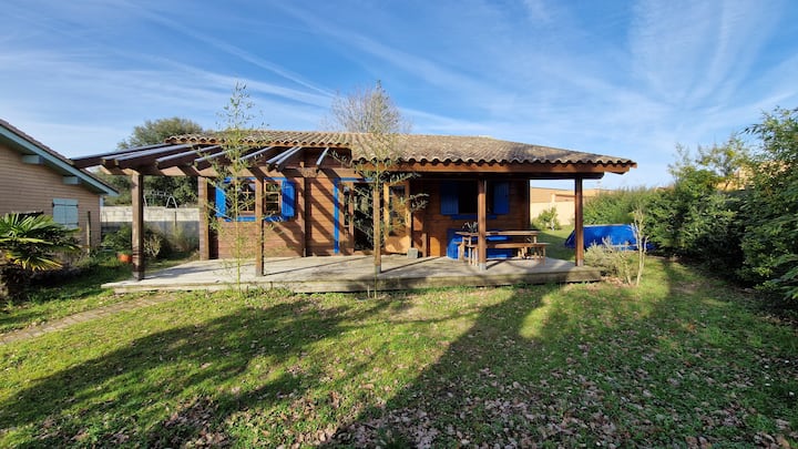 Chalet En Bois Sur Terrain Clos, Très Calme - Plage de la Palmyre