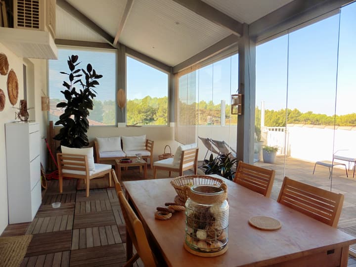 Bel Appartement Confort Calme Vue Mer Et La Clape - Fleury