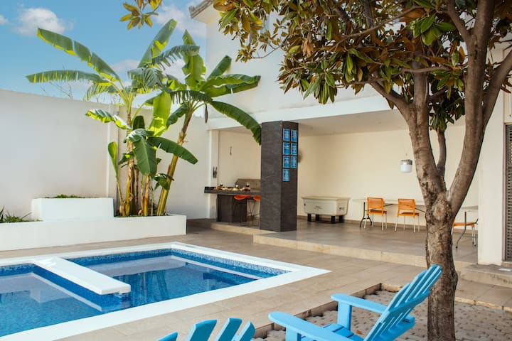 Casa Para Grupo Grande Con Alberca Y Asador - Monterrey