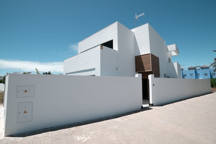 Villa Moderna Playa De Jaramar - Sanlúcar de Barrameda
