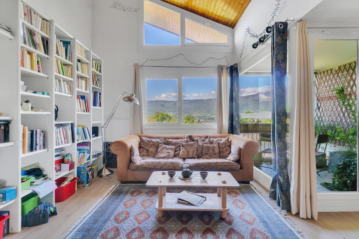 Duplex Lumineux Avec Vue Sur Les Montagnes - Lac du Bourget