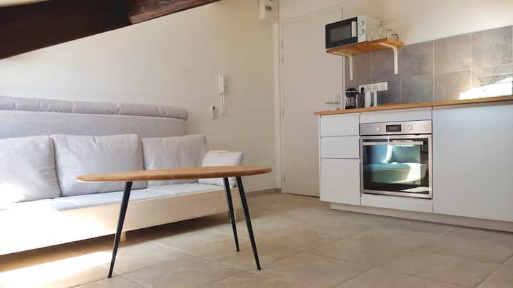 Petit Studio Cannes - 5min (Plages, Gare) - Clim - Cannes