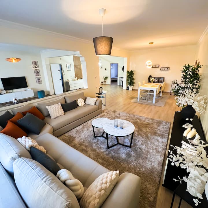 Appart De Standing 140m2  Centre, Fibre Et Clim - Tánger