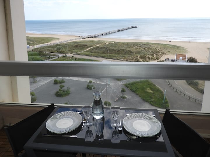 Studio Face Mer 8ème éTage - Wifi & Smart Tv - France