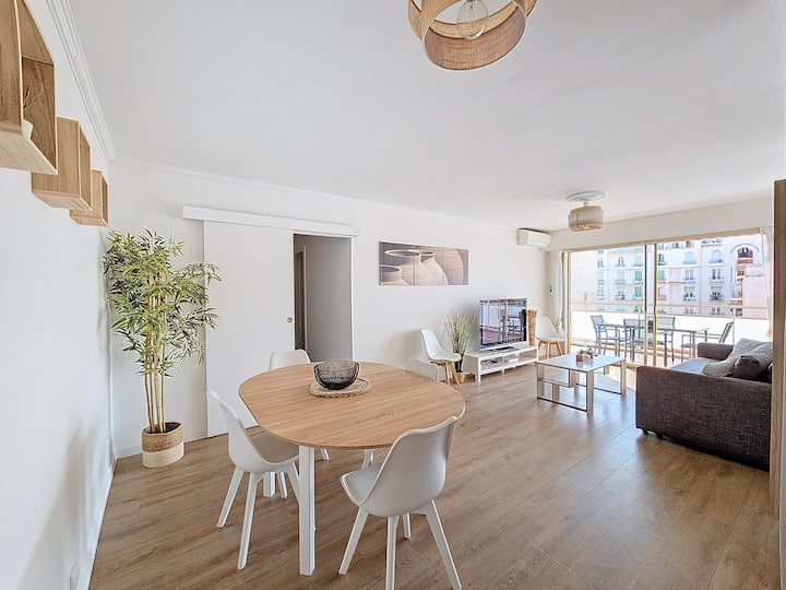 Superbe T3 L’illiade - Plages 3’ à Pieds - Parking - Antibes