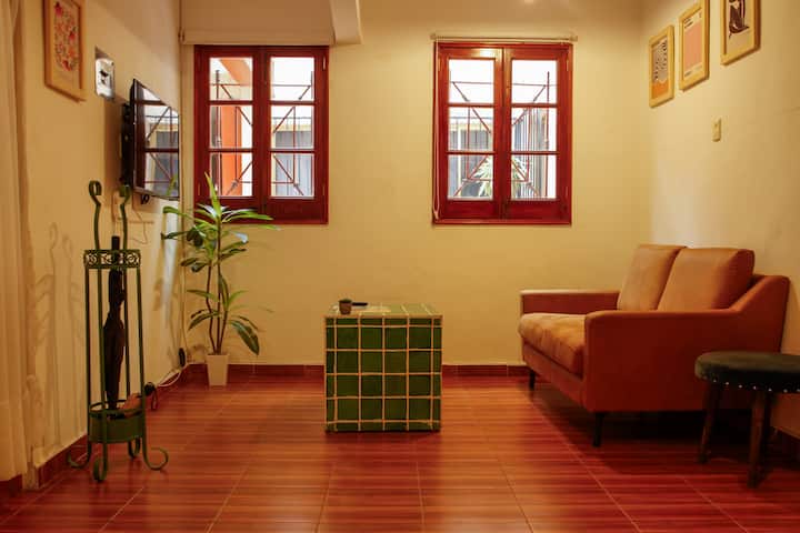 Loft En Roma Sur: Cama King Size - Mexiko-Stadt