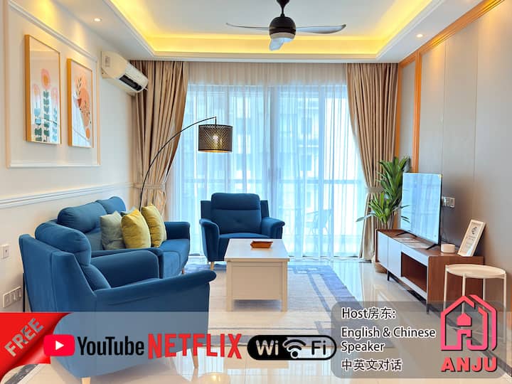 Charming 3br Unit At R&f Princess Cove By Anju - Woodlands