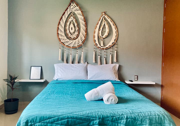 Private Double Suite/15 Min Away Beach & Airport - Cancún