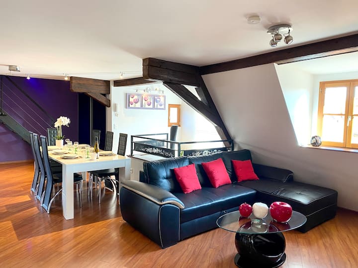 'Be My Guest' | Vieux Toits Grand Duplex+ Terrasse - Riquewihr