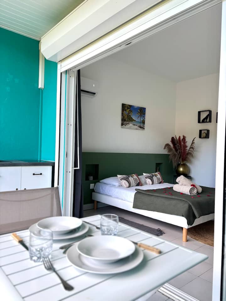 La Bulle De Maloma : Cocon Pour Duo, Plage à 2 Min - Marie-Galante