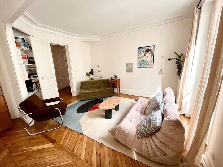 Charmant Appartement Rénové - 2 Chambres - Paris