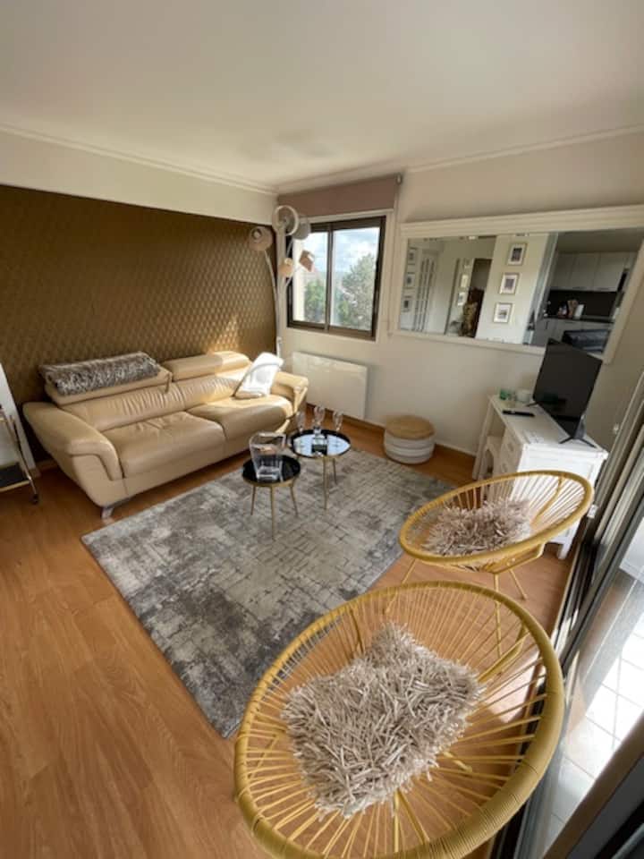 4 Pers-t2 Cabine , Grande Terrasse Sud
Plage à 3mn - Le Touquet-Paris-Plage