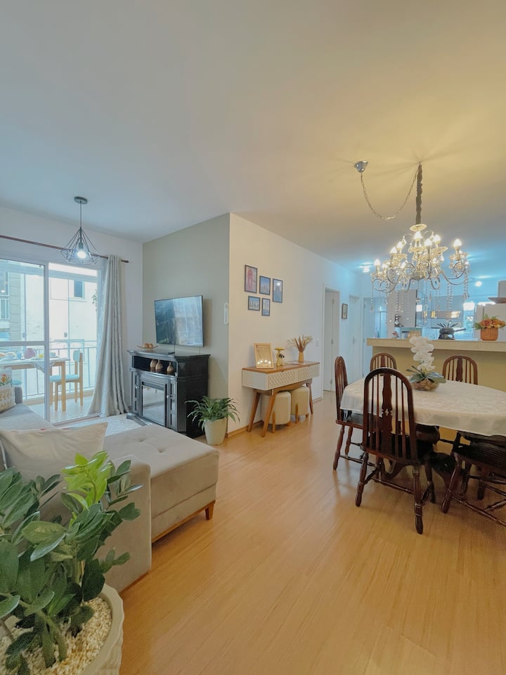 Apartamento Aconchegante Na Montanha. - Campos do Jordão