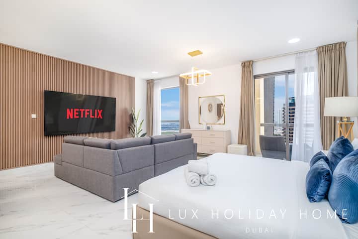 Lux | The Murjan Sea View Suite - Dubai Marina