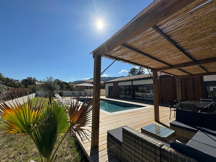 Villa 115m2 8pers Piscine Proche Plage - Lecci