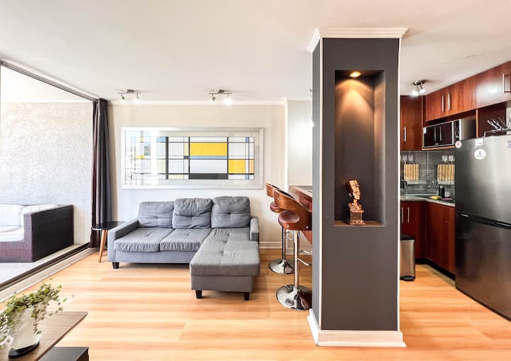 Moderno Dpto Frente Al Mall Y A Pasos De La Playa - Viña del Mar