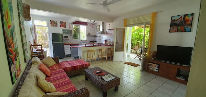 Ti' Coin Chaleureux Avec 3 Chambres - Guadeloupe