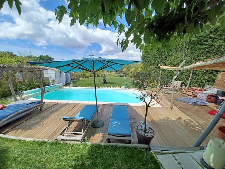 Maison Climatisée, Piscine&spa Terrasses & Jardin - Aix-en-Provence