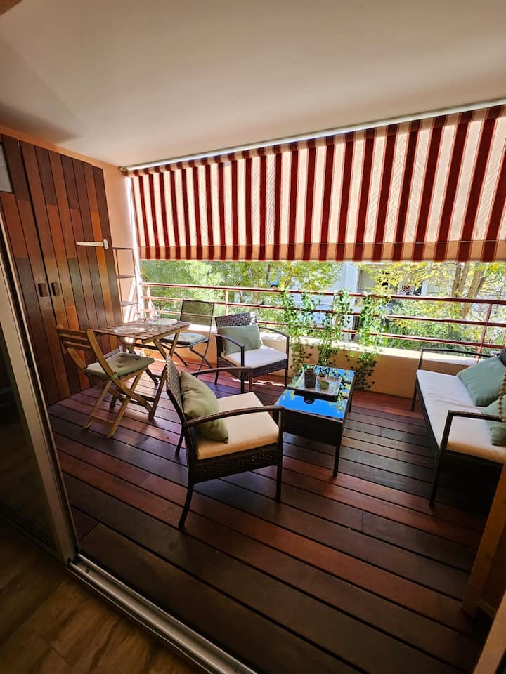 Studio Cosy Avec Belle Terrasse & Parking Privé. - Saint-Paul-de-Vence