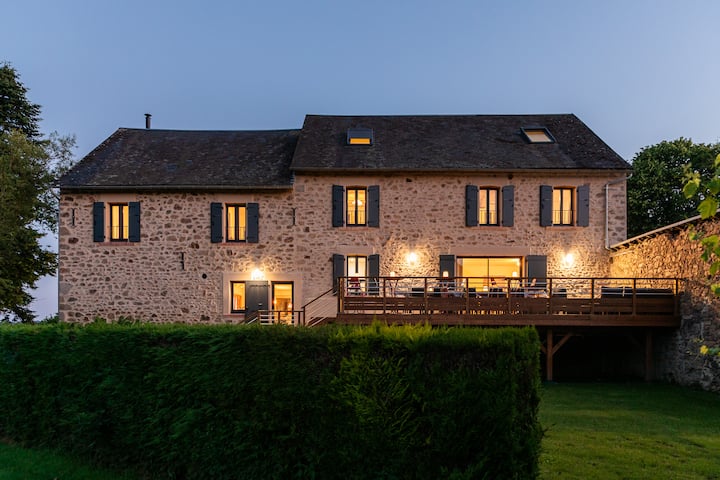 Co-gîte à Condat - Splendide Ferme Rénovée - Creuse