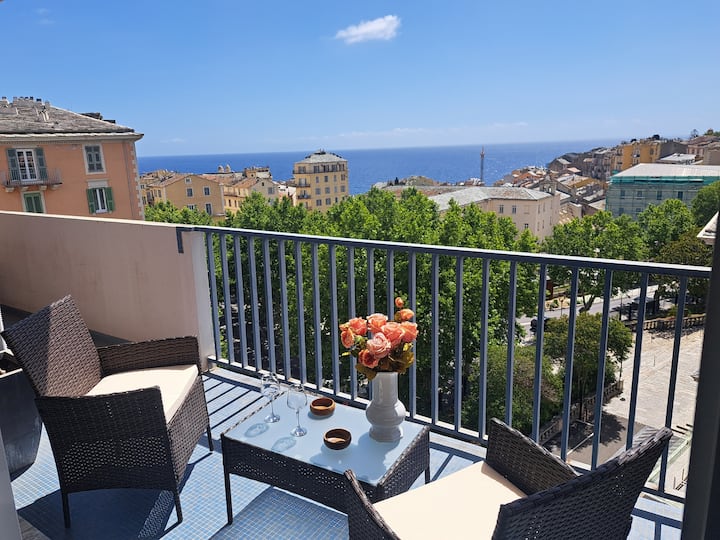 3 Pièces Magnifique Vue Mer - Port de Bastia